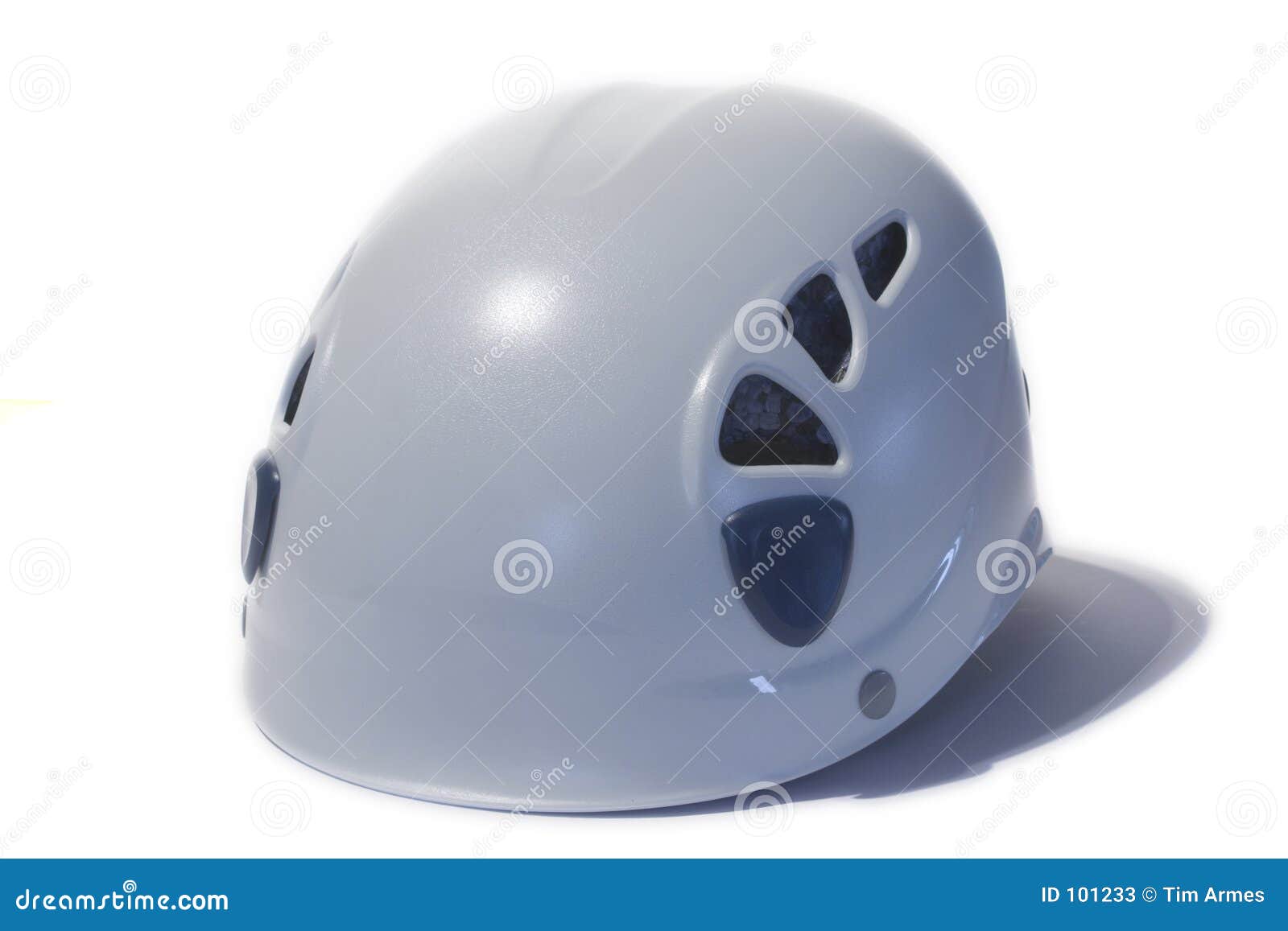 Climbing/caving helmet stock image. Image of climbing, white - 101233