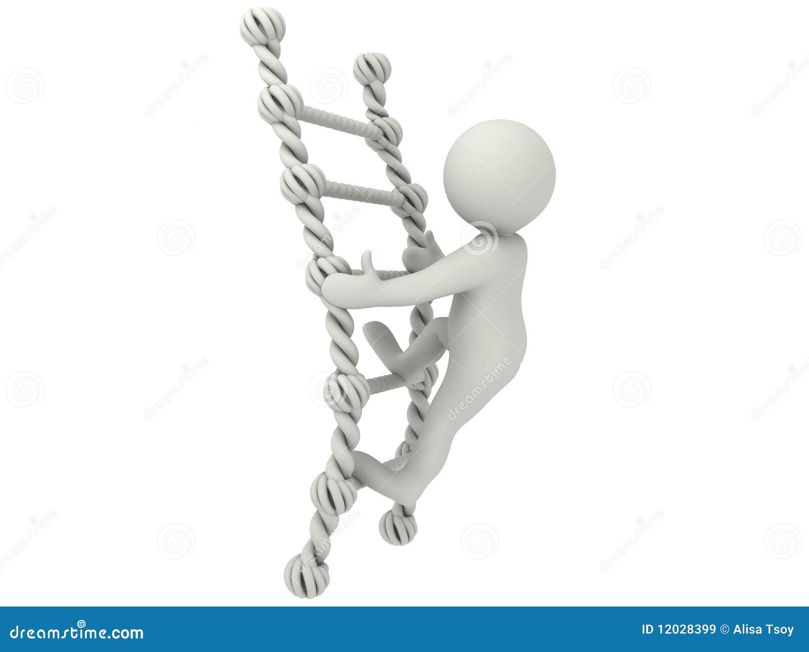 Climbing character stock illustration. Illustration of healthy - 12028399