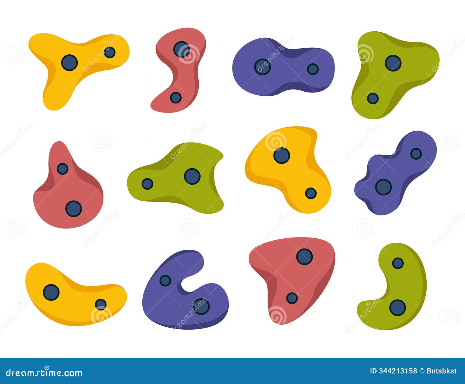 Climbing Grips Set. Climbing Wall, Climbing, Bouldering, Bouldering ...