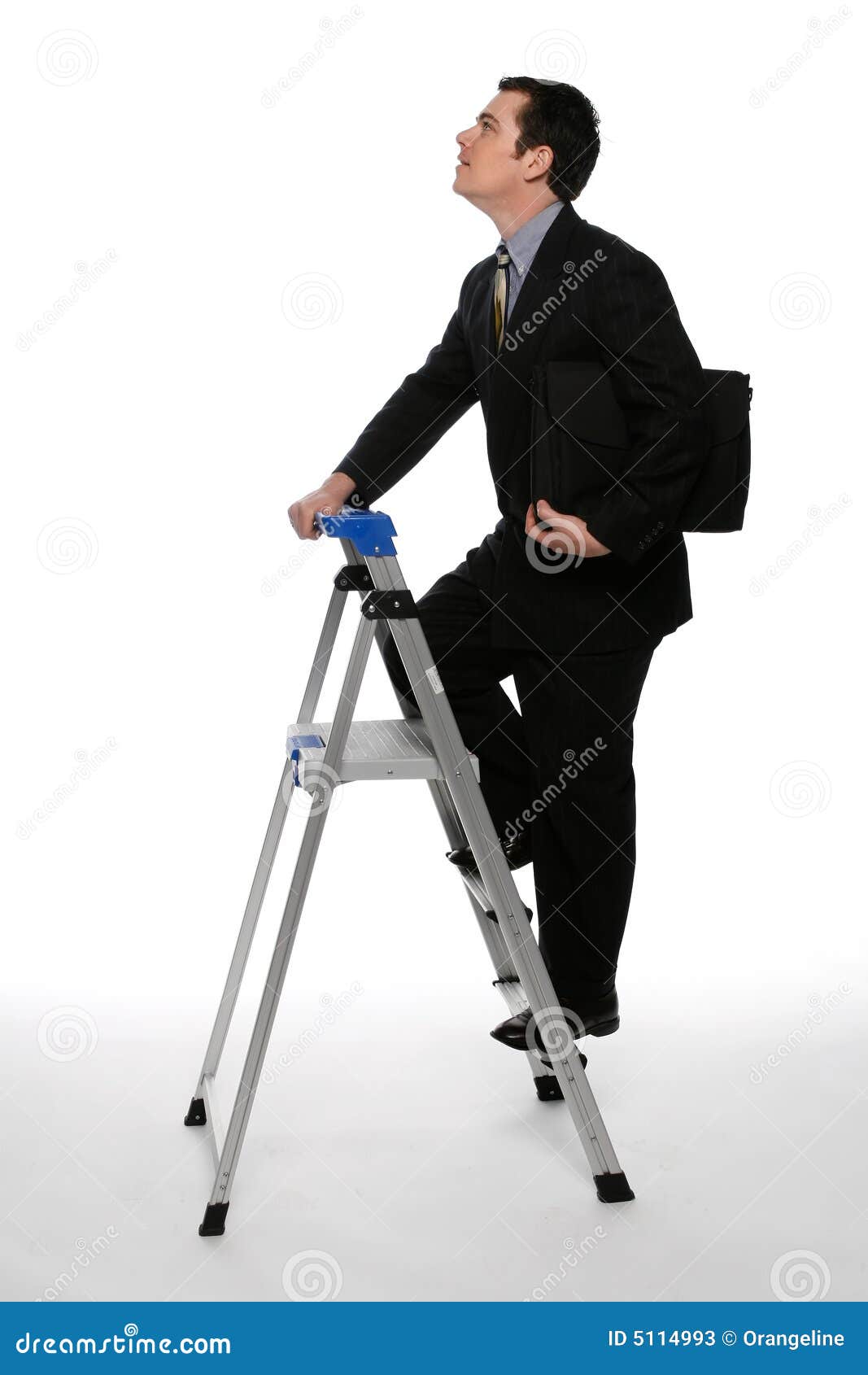 Climbing Higher stock image. Image of corporate, white - 5114993