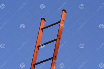 Climbing the ladder stock photo. Image of reaching, building - 480236