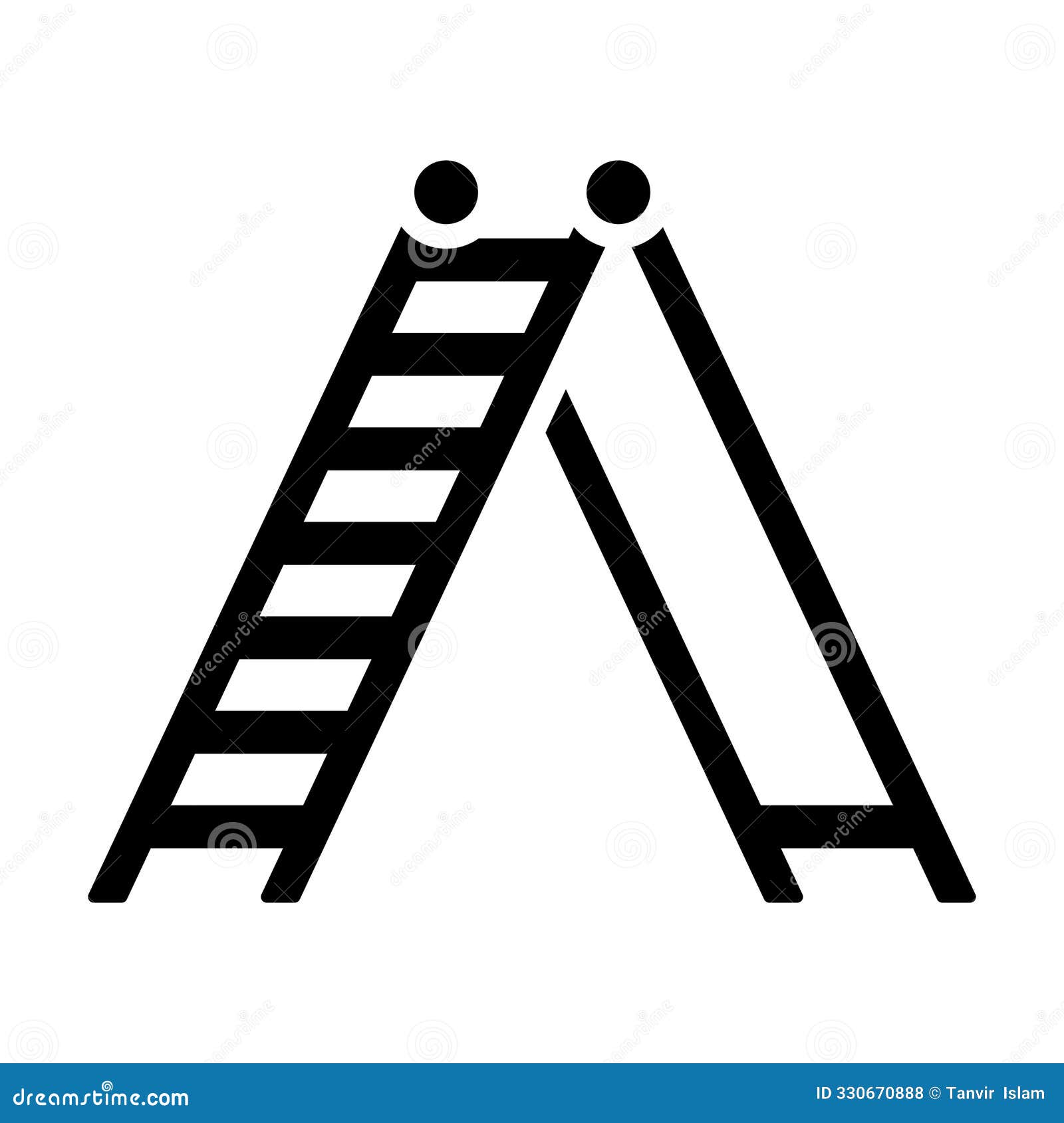 Ladder Icon, Ladder Symbol, Logo. Ladder Vector Illustration / Railway ...