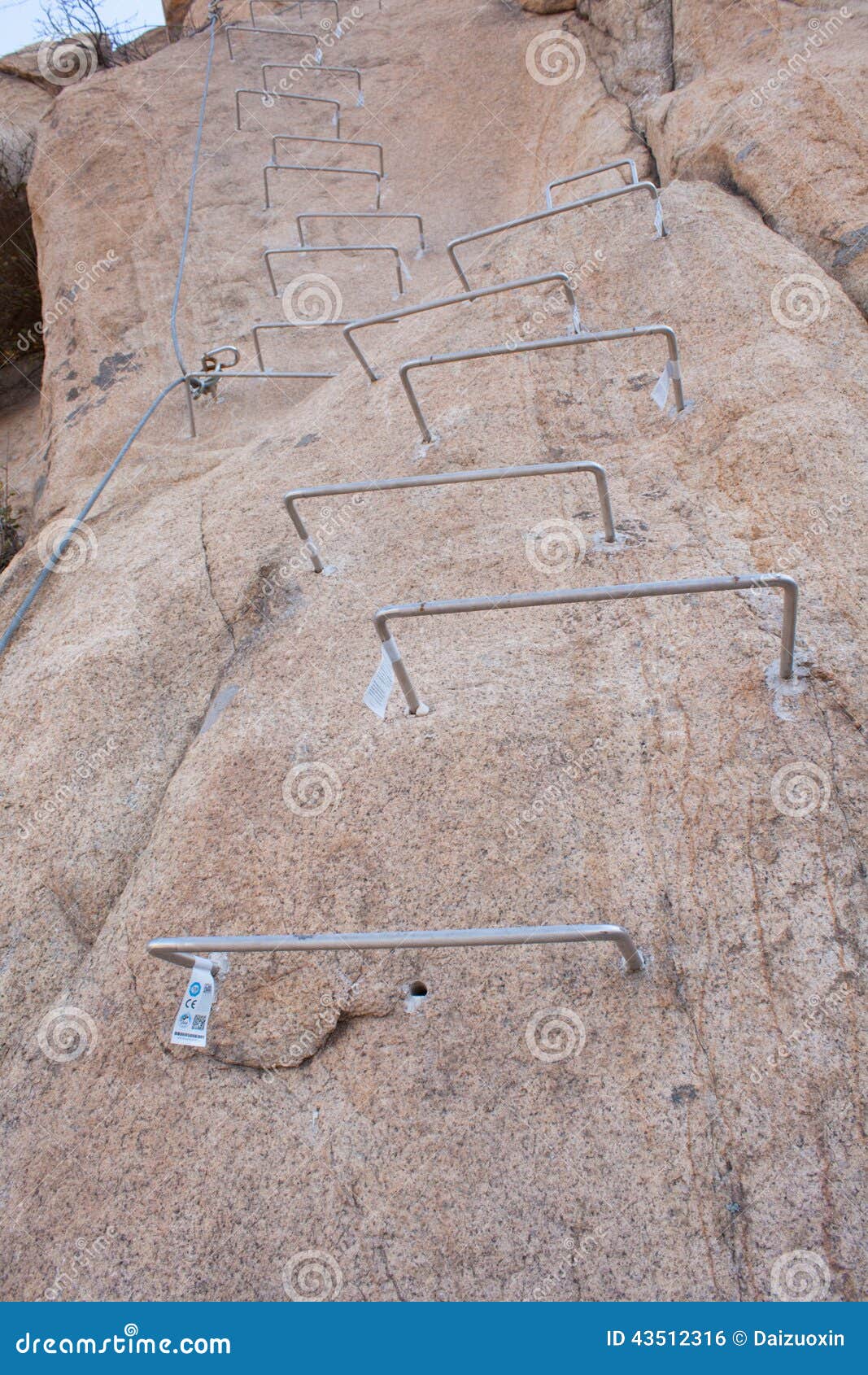Climbing ladder stock photo. Image of climbing, brown - 43512316