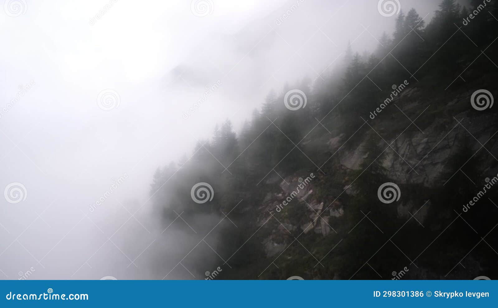 Climbing the Mountain by Cable Way Stock Footage - Video of mist ...