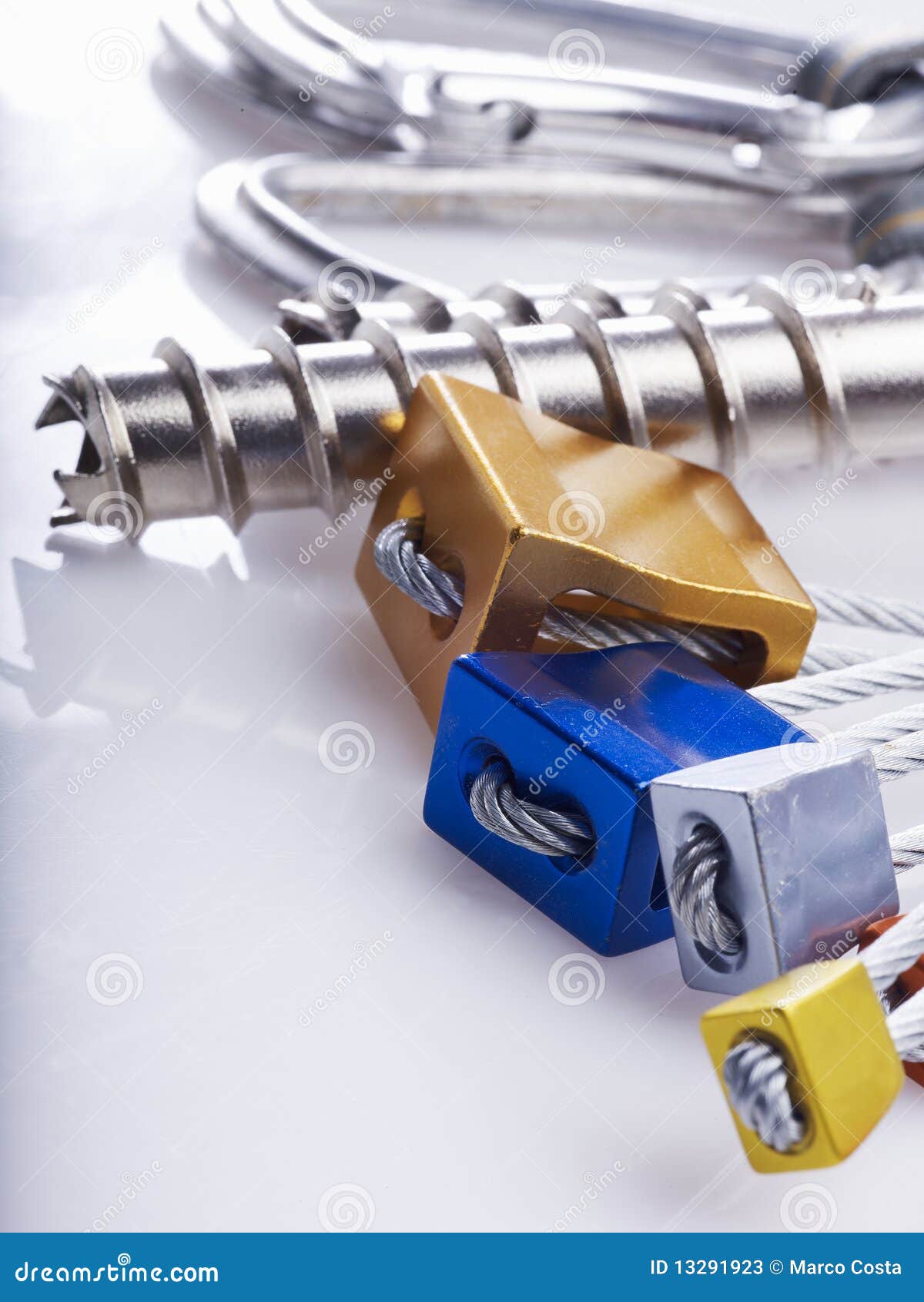 Climbing nuts and ice stock image. Image of nuts, climbing - 13291923