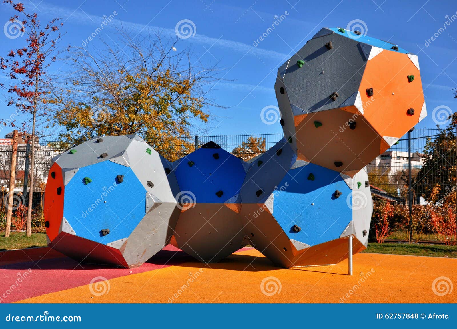 Climbing rocks in park stock photo. Image of climb, shapes - 62757848