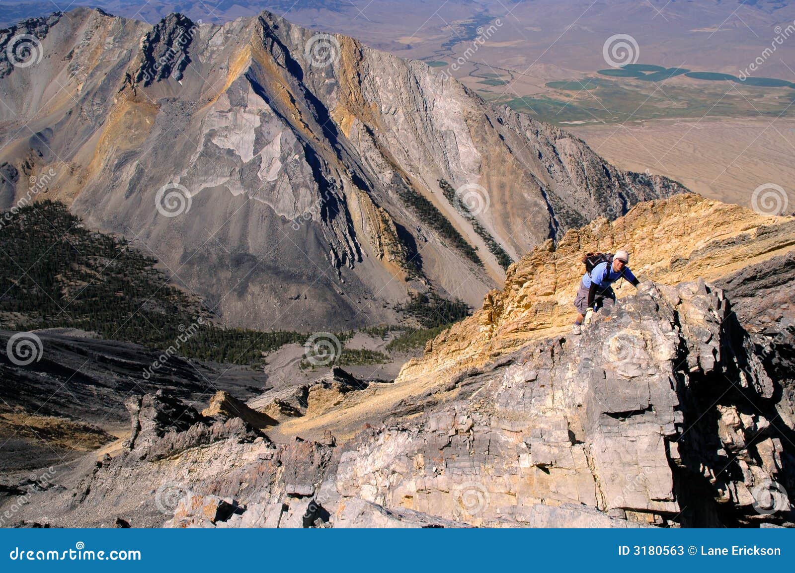 Climbing Rocky Ridge Picture. Image: 3180563