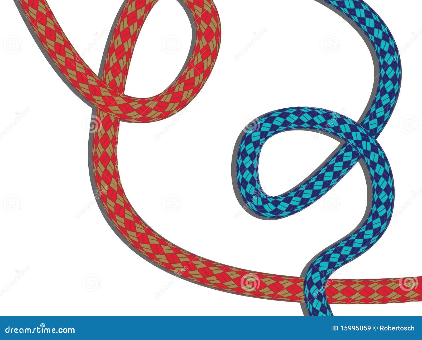 Climbing Rope In Fear - Female Explorer Scientist Cartoon Vector ...