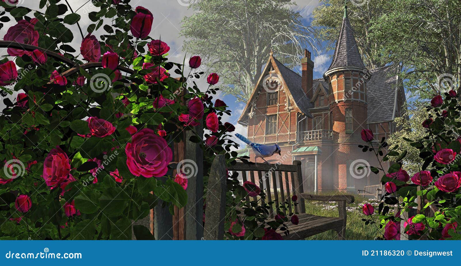 Climbing Roses Clipart Images