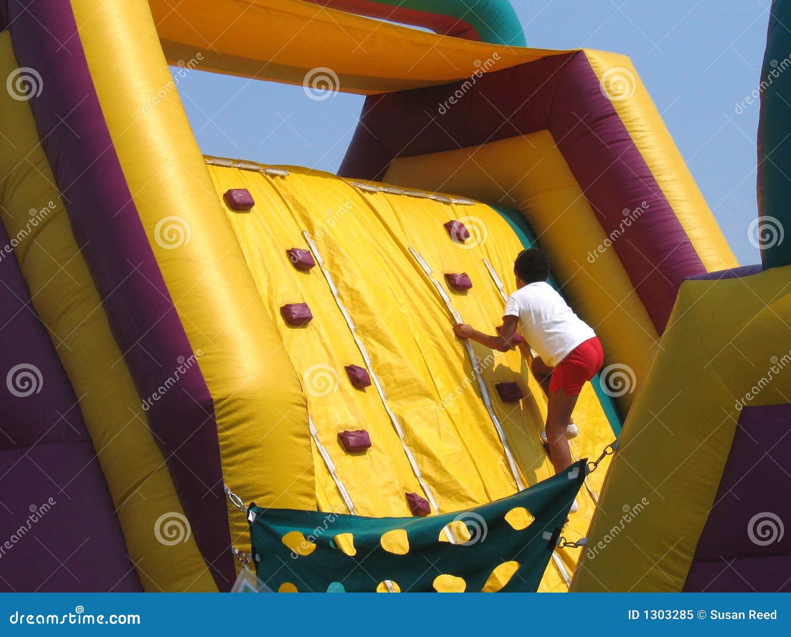 Climbing To the Top stock image. Image of sport, girl - 1303285