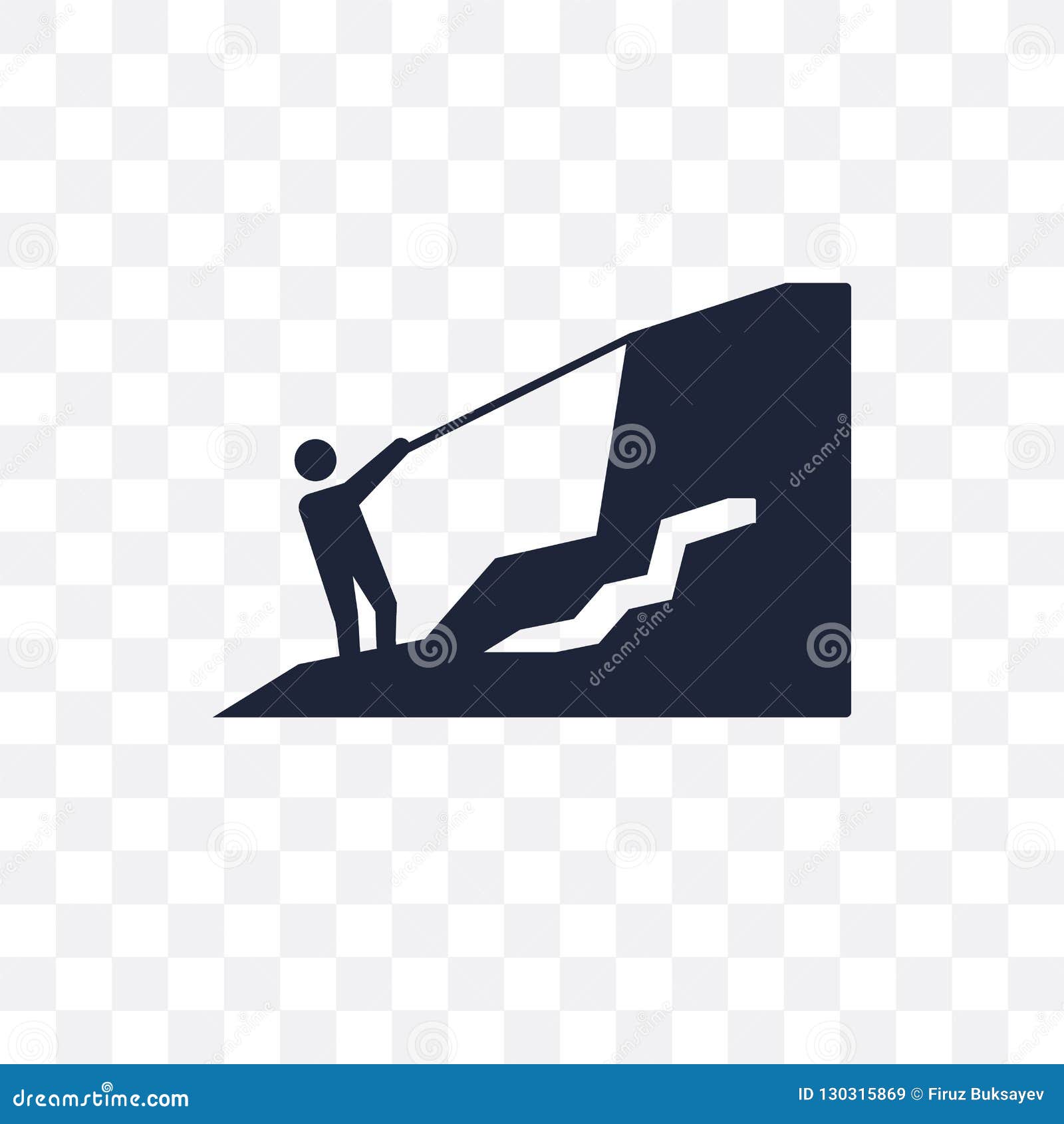 Climbing Transparent Icon. Climbing Symbol Design from Activity Stock ...