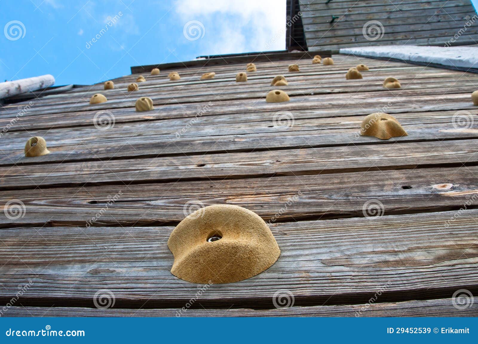Climbing wall handholds stock image. Image of outdoors - 29452539