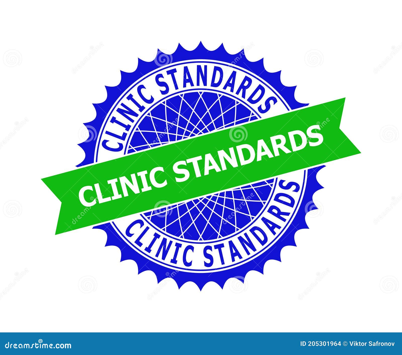 CLINIC STANDARDS Bicolor Clean Rosette Template for Watermarks Stock ...