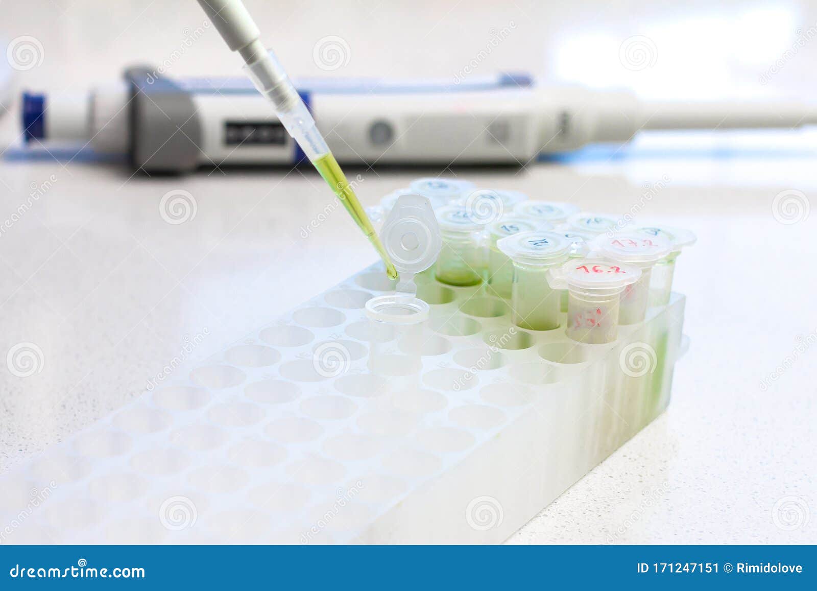 Clinical Laboratory in Process of Chemical Analysis. Collection of ...