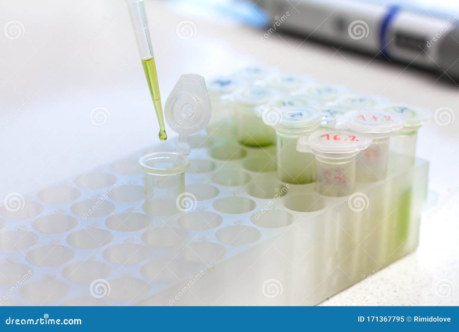 Clinical Laboratory in Process of Chemical Analysis. Collection of ...