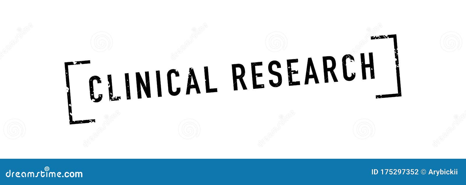 Clinical Research Rubber Stamp. Vector Stock Vector - Illustration of ...