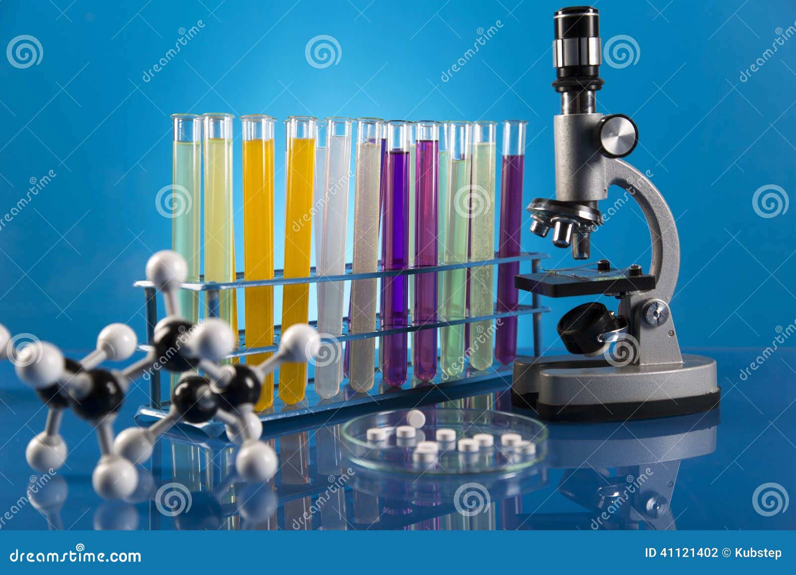 Clinical Trials in the Laboratory Stock Photo - Image of glassware ...