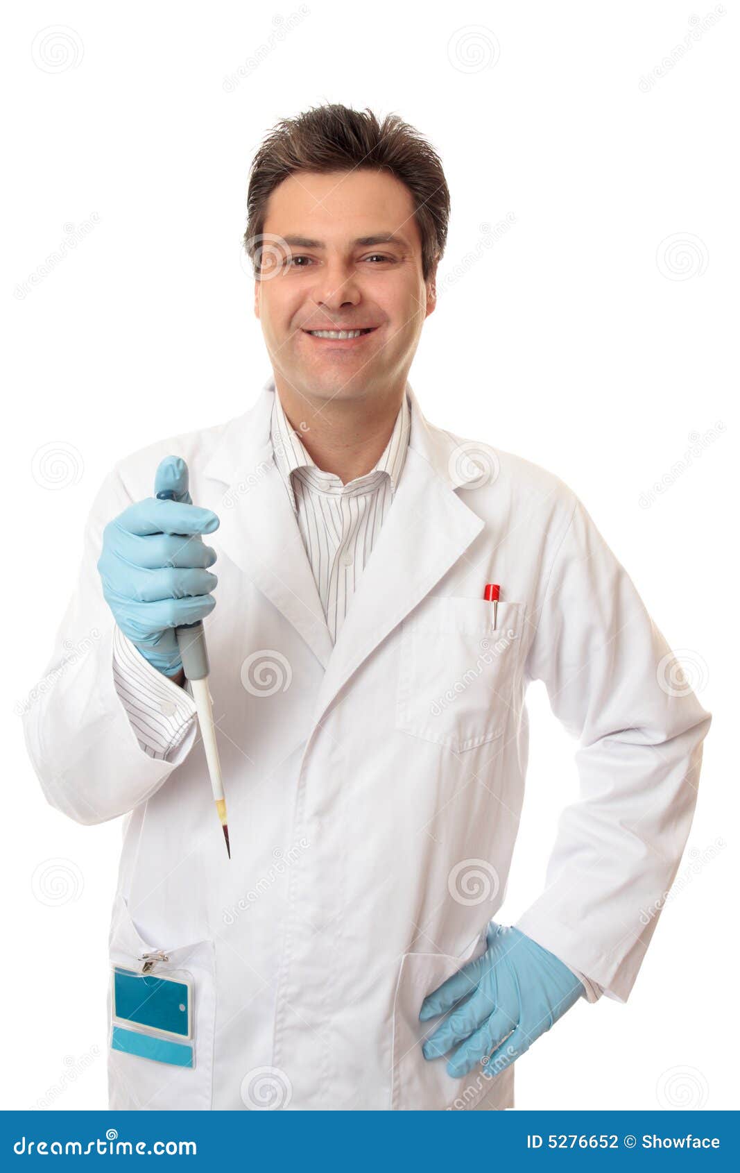 Clinical worker stock photo. Image of scientist, adult - 5276652