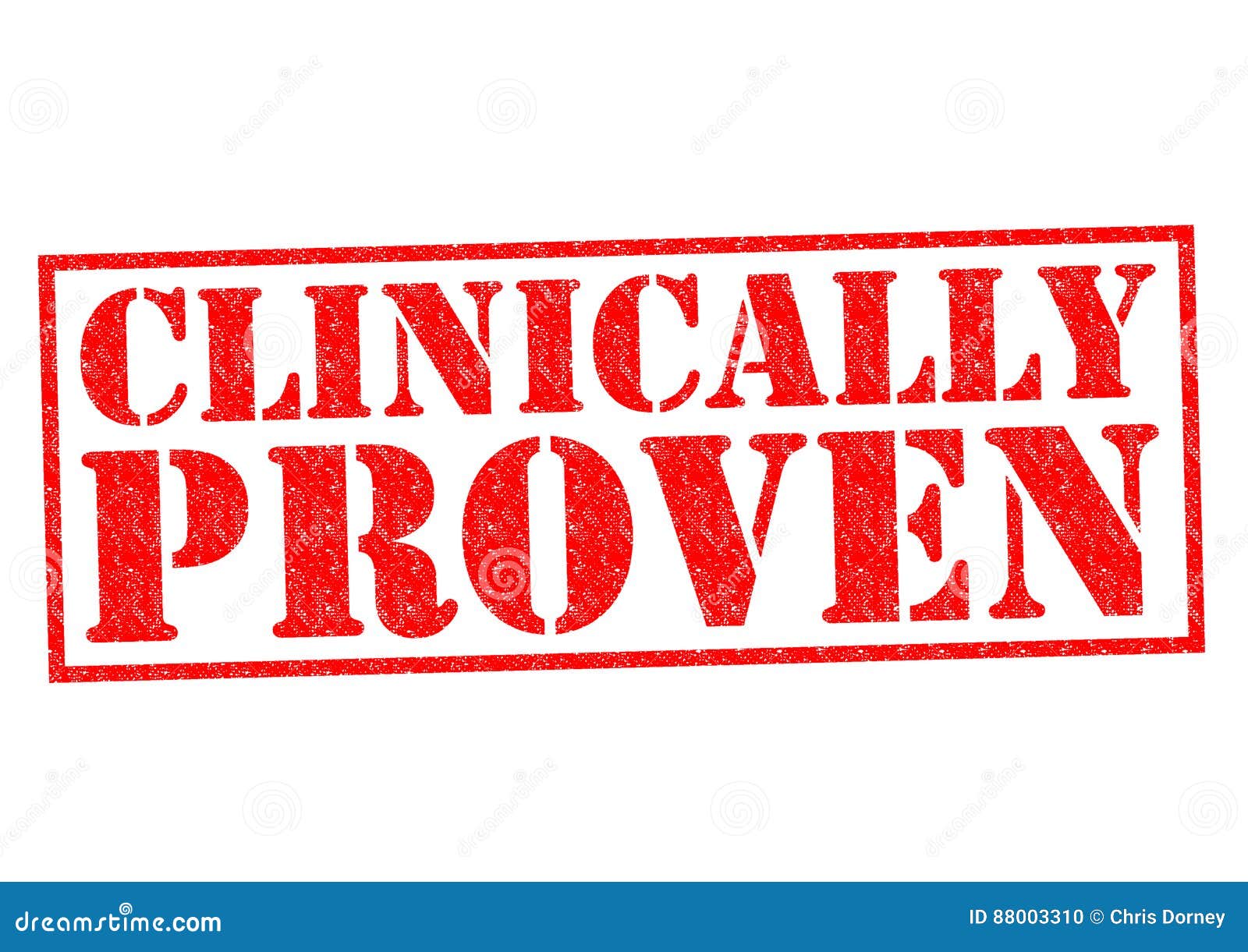 Clinically Proven And Tested Horizontal Sign Vector Illustration ...