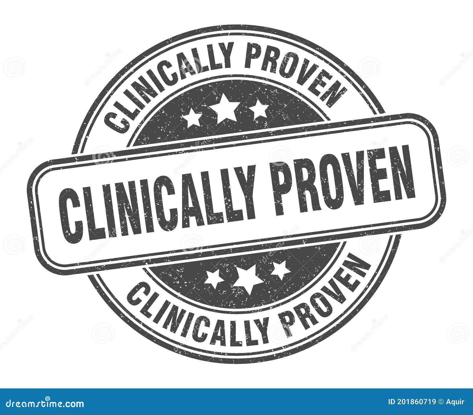 Clinically Proven Stamp. Clinically Proven Round Grunge Sign Stock ...