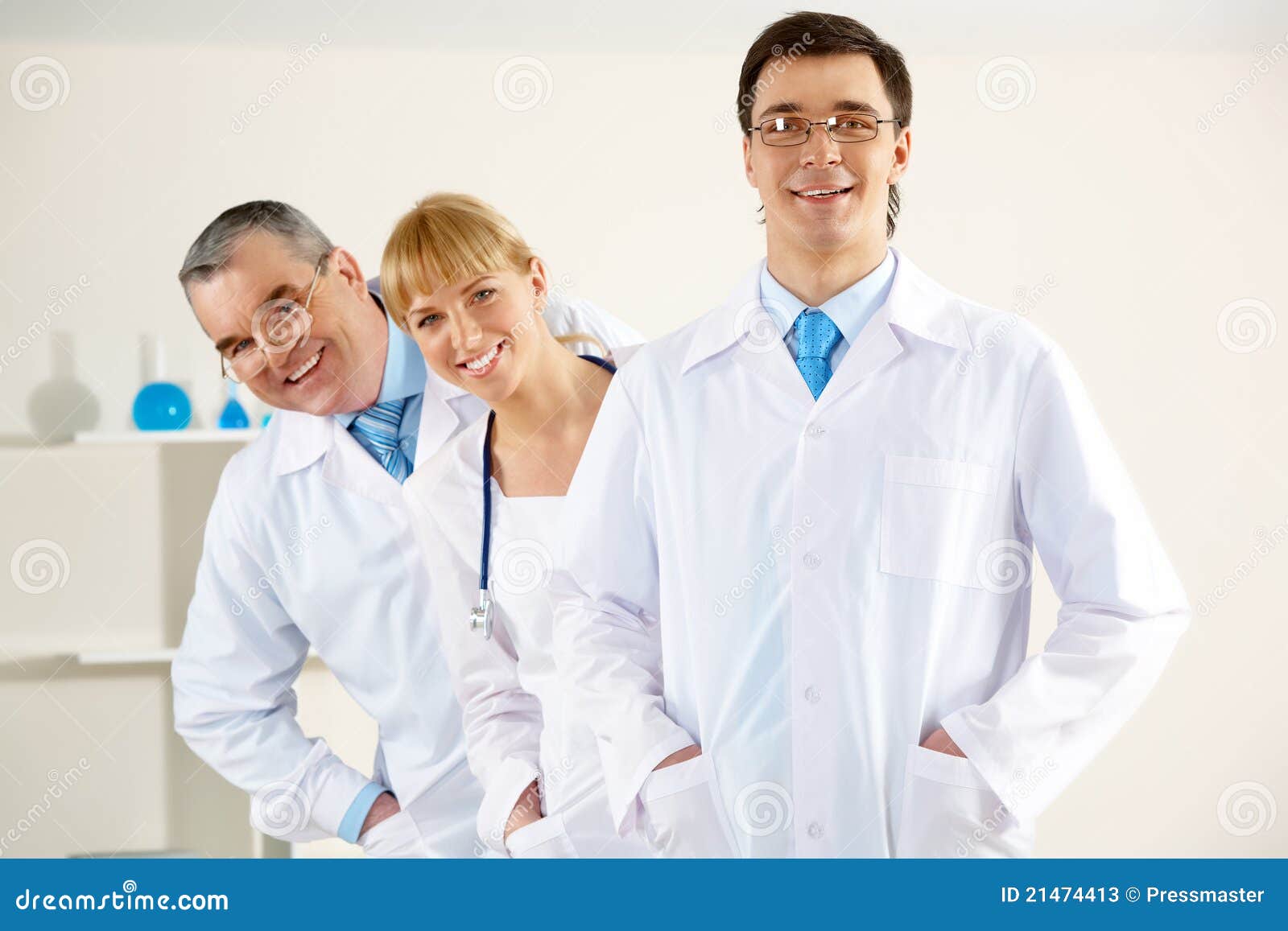 Clinician leader stock image. Image of adult, confident - 21474413