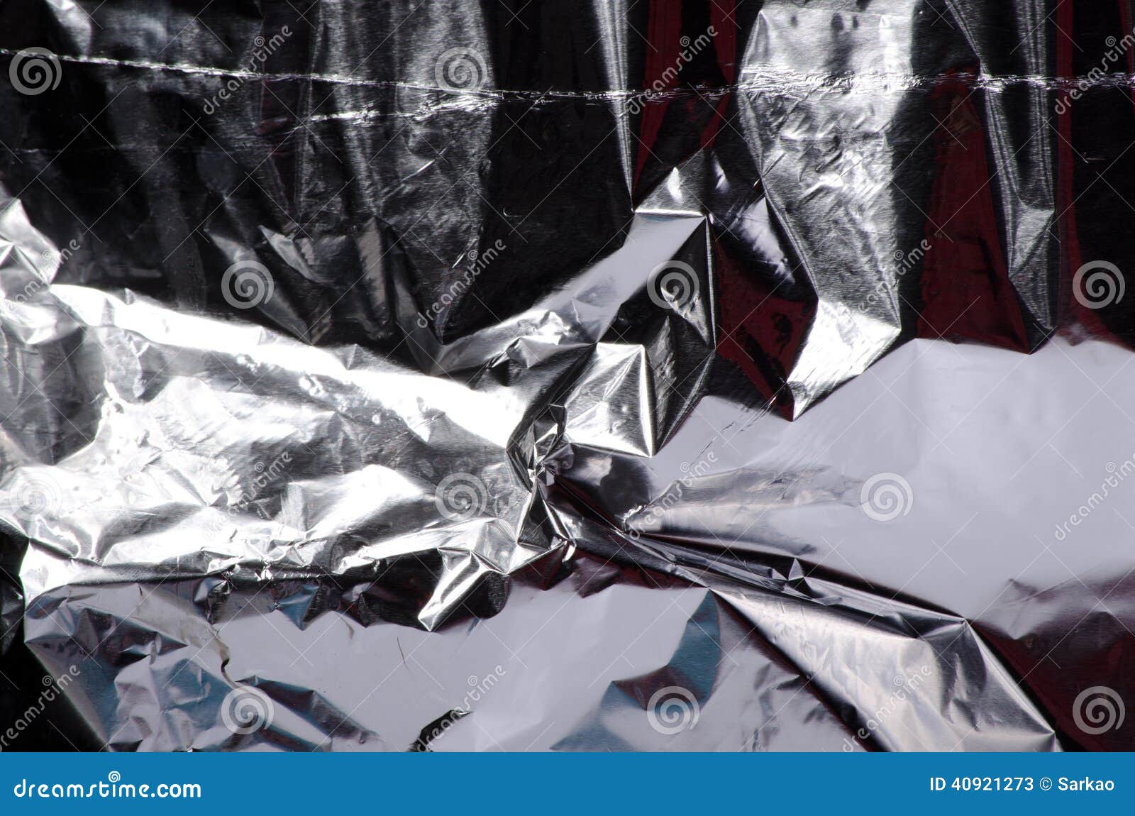 Clinquant chiffonné image stock. Image du structure, luxe - 40921273