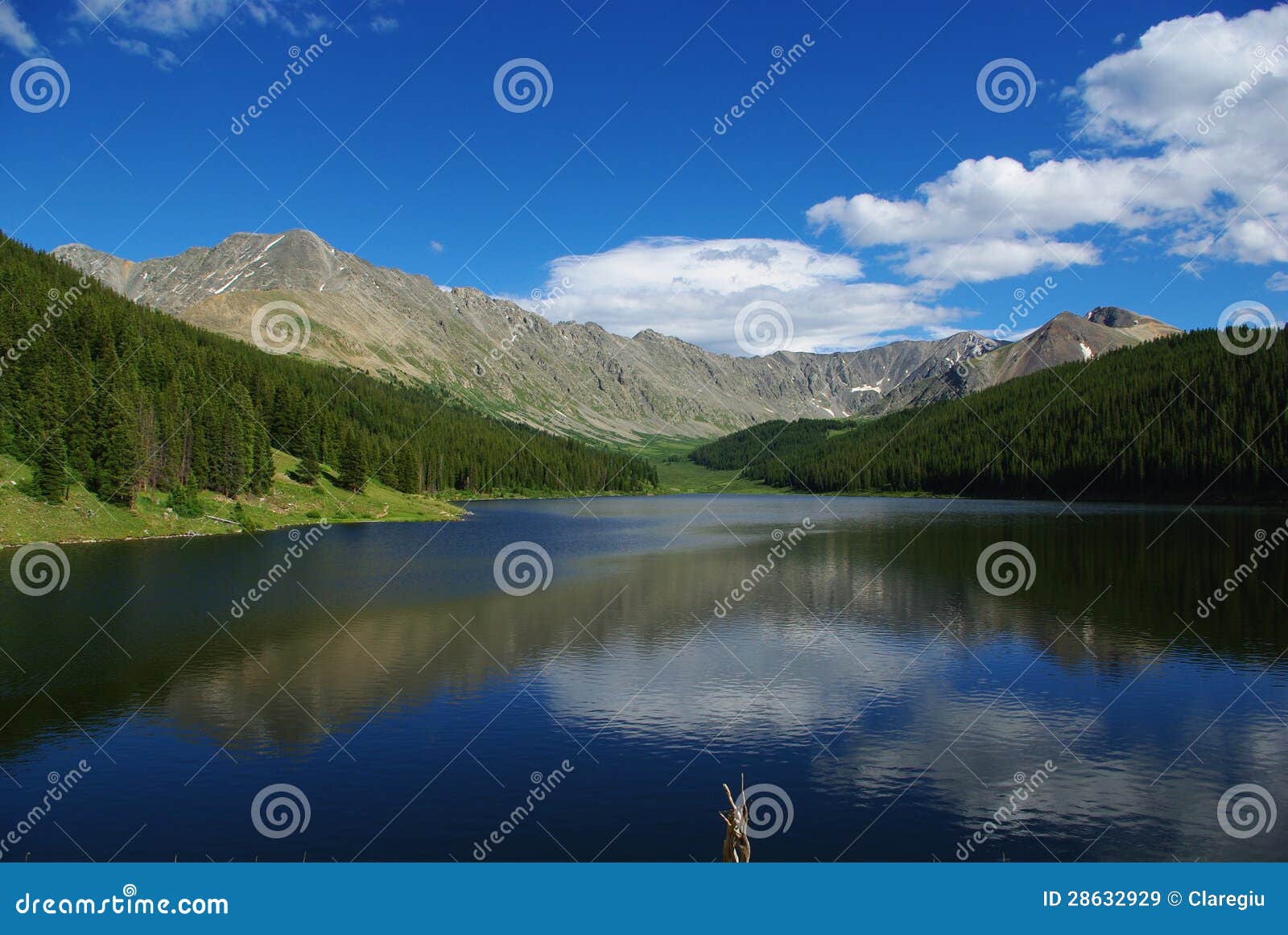 Clinton Gulch Dam Reservoir, Colorado Stock Image - Image of landscape ...