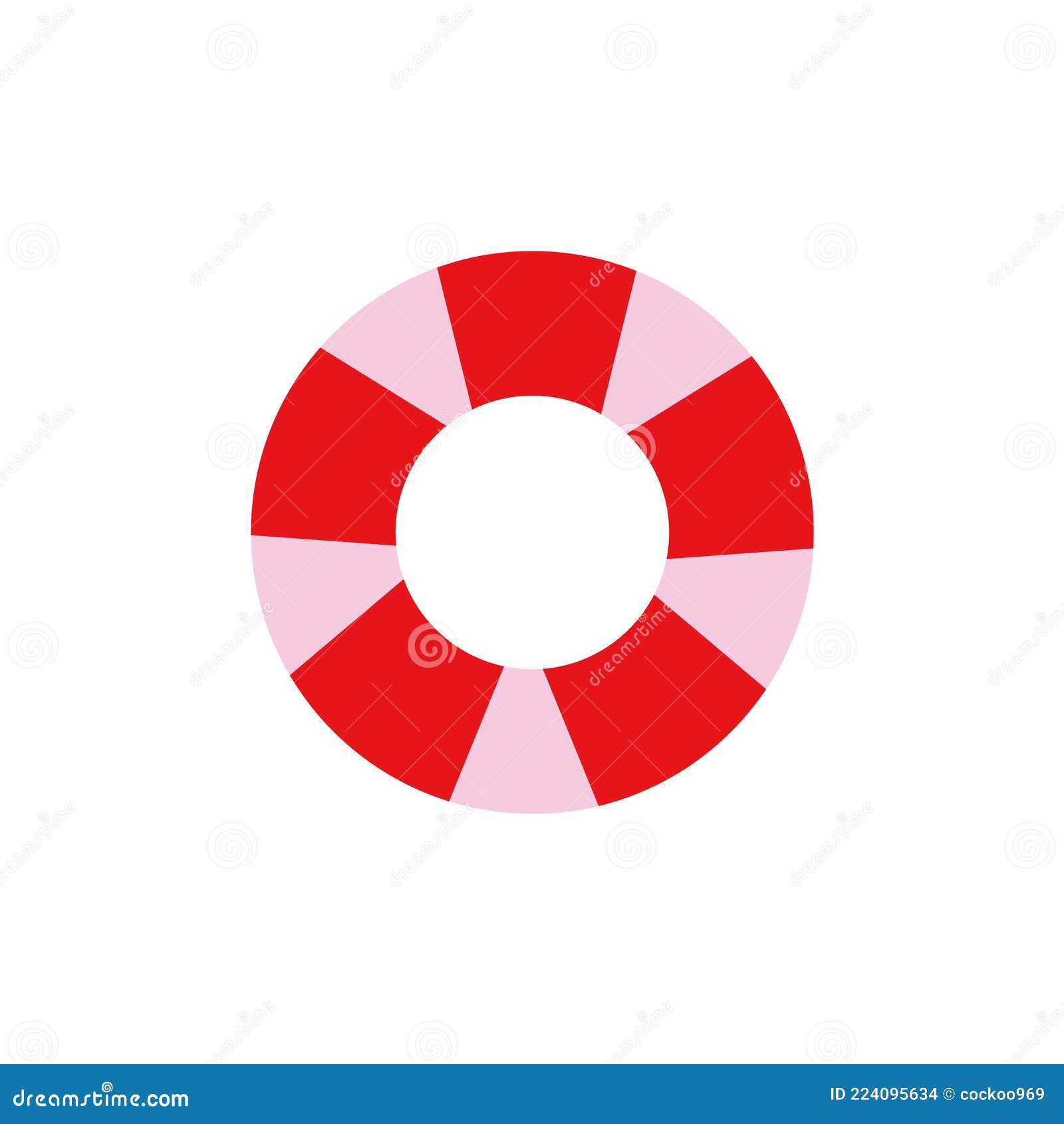 Clip Art of Floatation Ring Stock Vector - Illustration of ring, beach ...