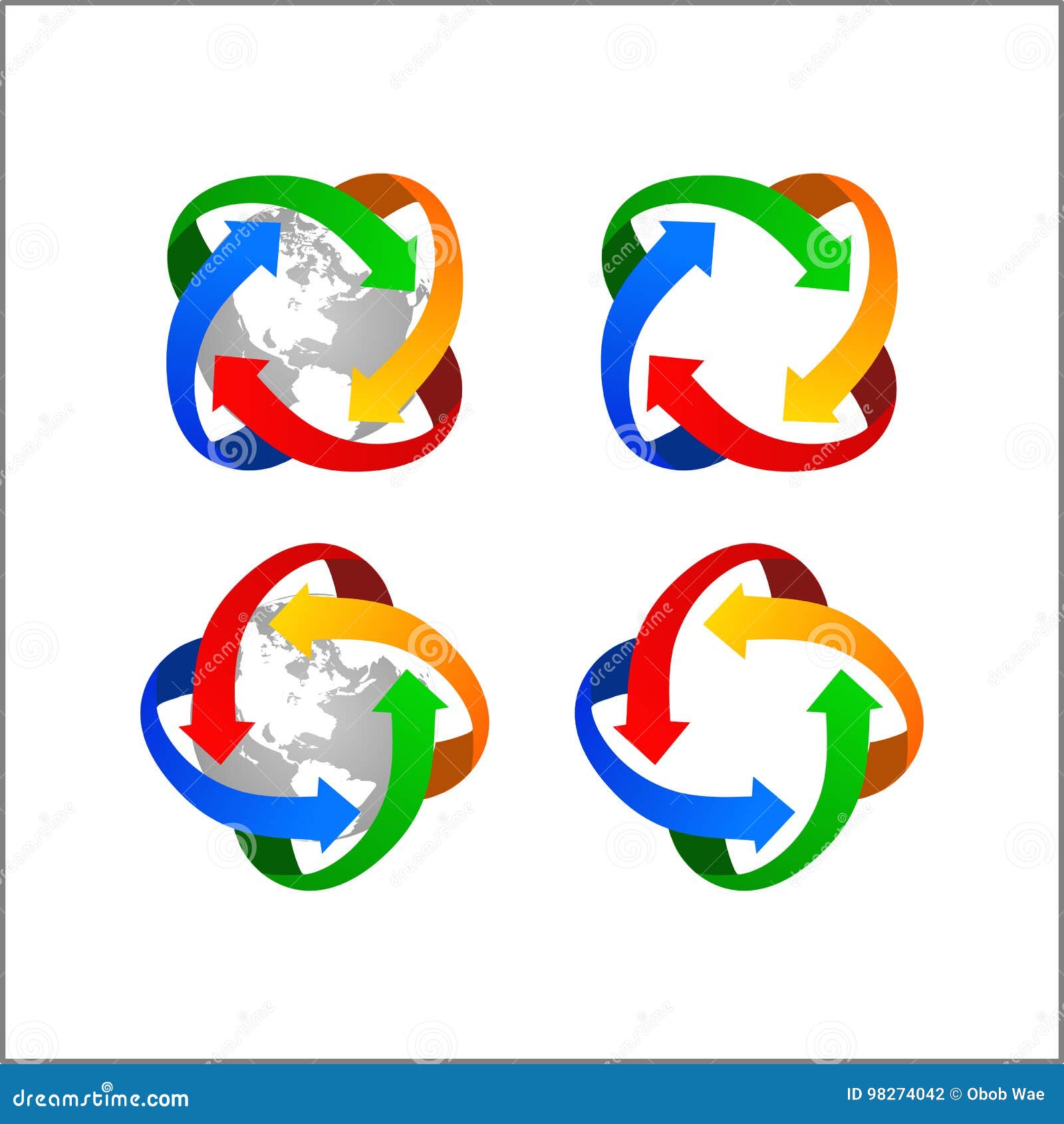 Clip Art Vector Logo Globe Arrow World Distribution Stock Photo ...