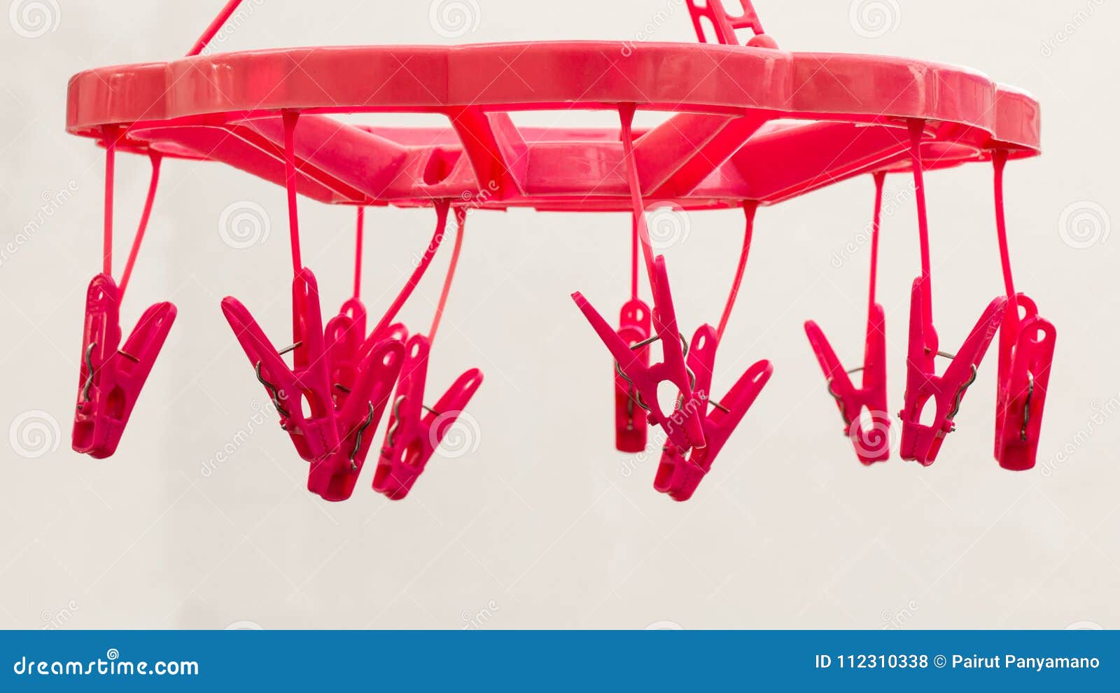 Clothes Drying with Clips stock photo. Image of cloth - 112310338