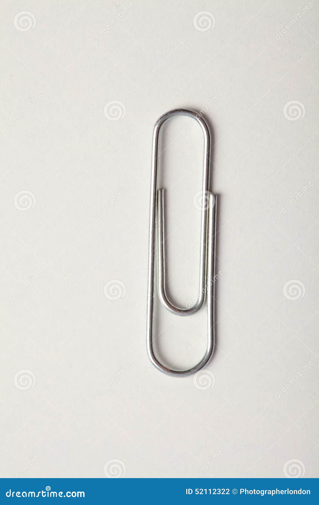 Clip on white background stock photo. Image of object - 52112322
