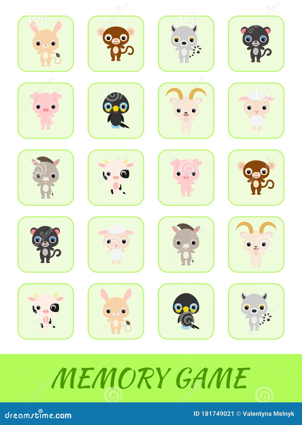 Memory Card Game Template