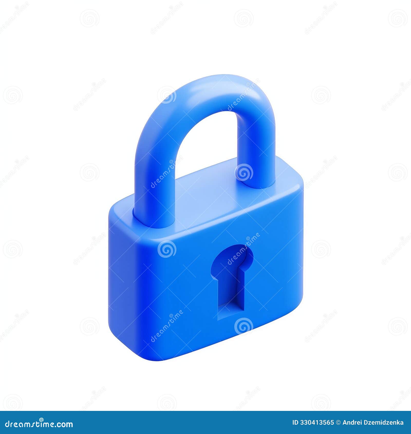 Clipart of 3D Lock Symbol Png, Data Security Graphic on Transparent ...