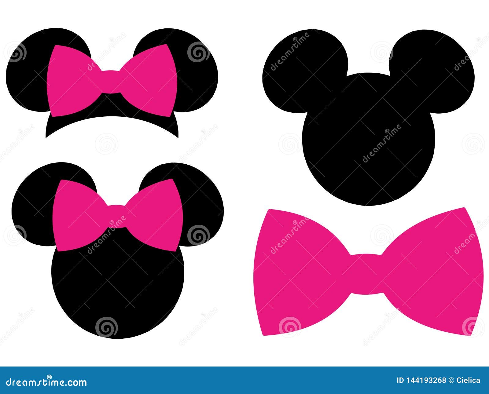 Arriba Más De 71 Dibujo Silueta Minnie Mouse Vn