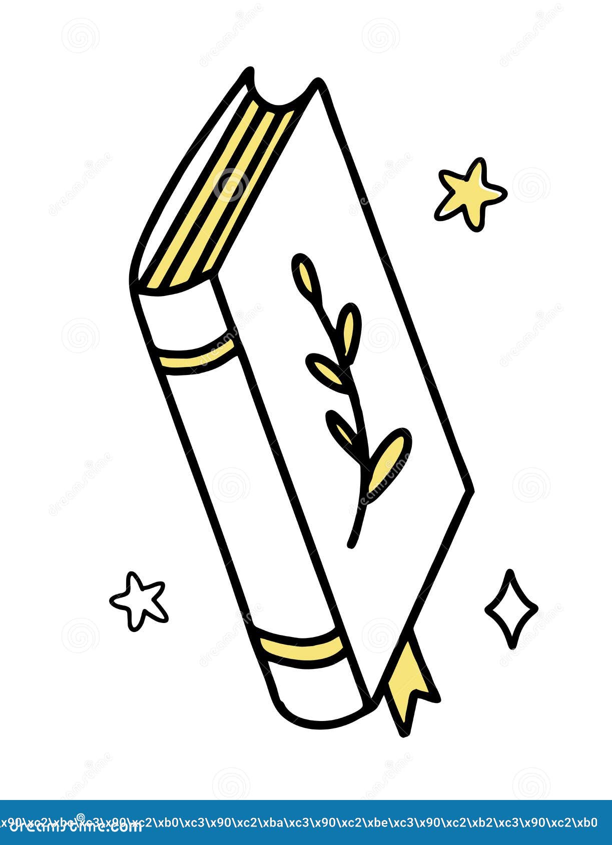 The Clipart Doodle Book. Vector Illustration in Line Style. Stock ...