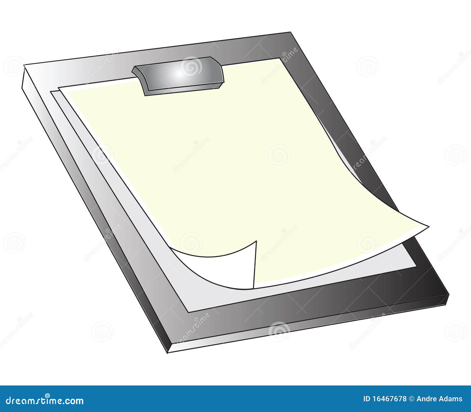 Clipboard 2 stock illustration. Illustration of board - 16467678