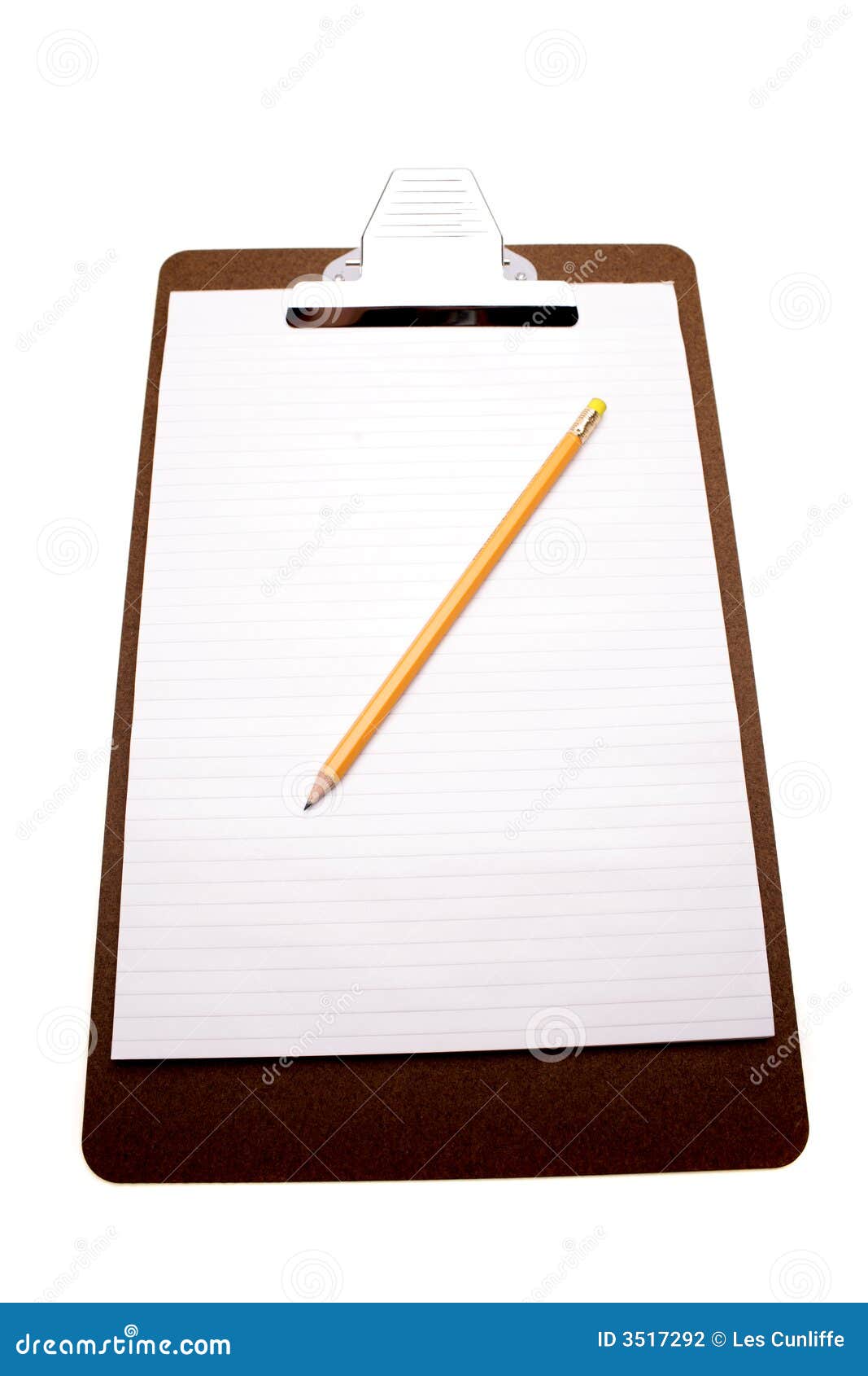 Clipboard stock photo. Image of paperwork, correspondence - 3517292