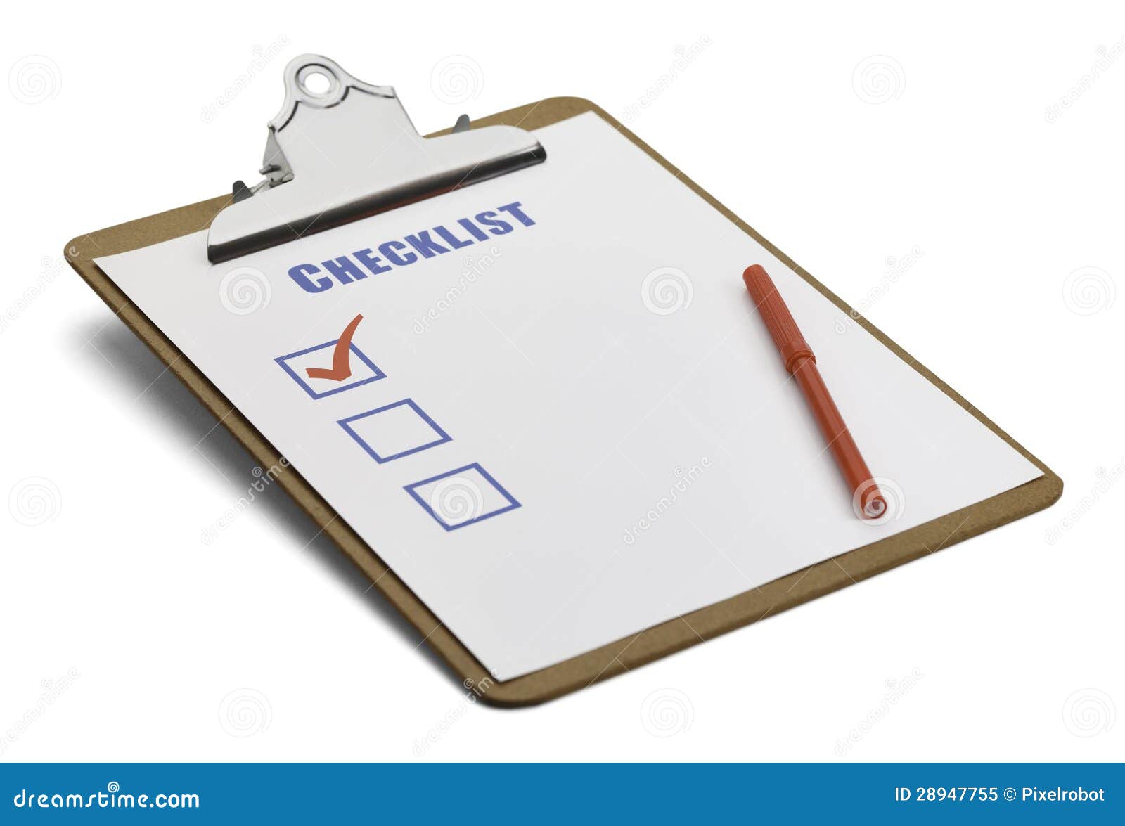 Clipboard Checklist Royalty Free Stock Photo - Image: 28947755 Clipboard Checklist Royalty Free Stock Photo - Image: 28947755