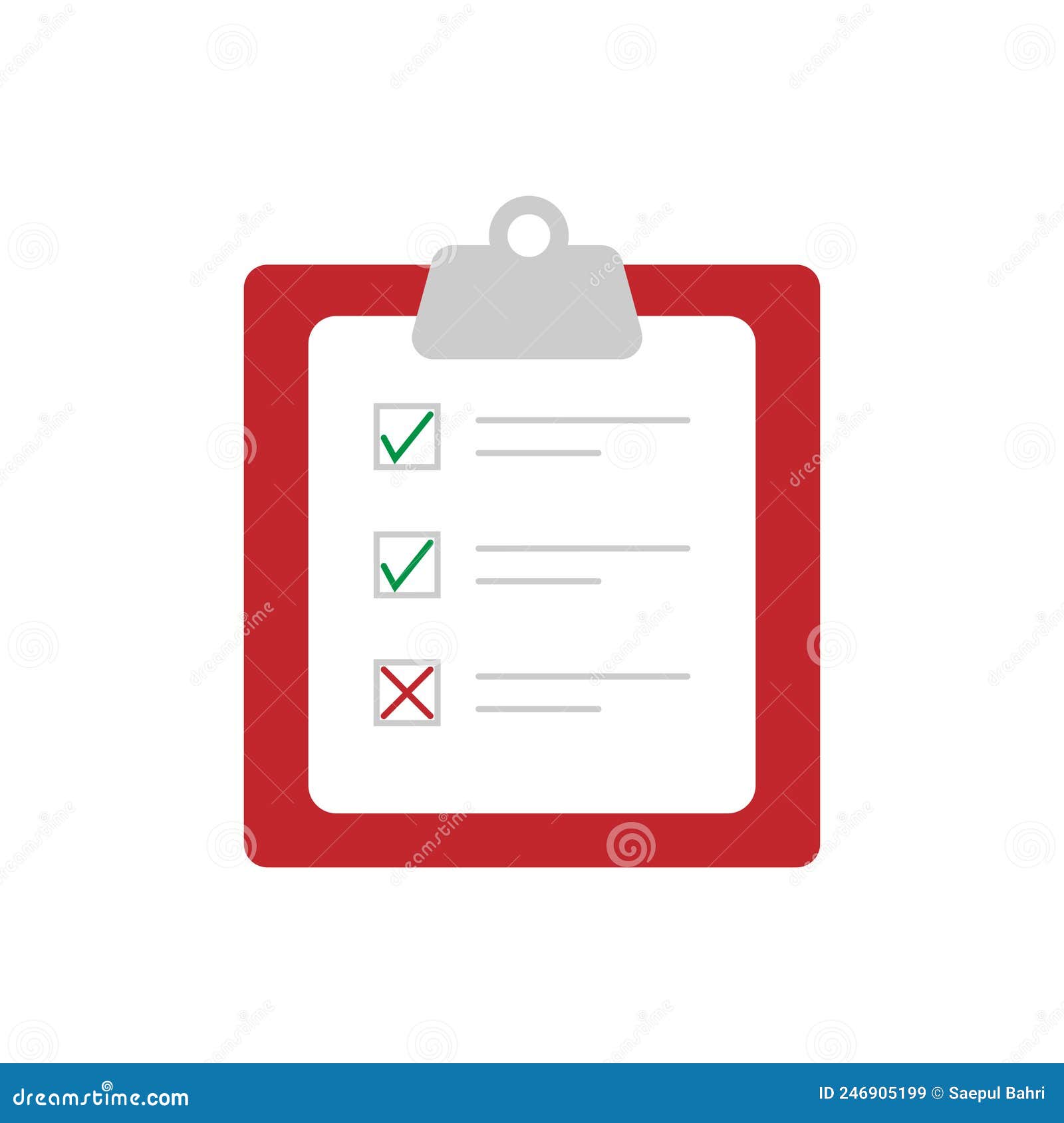 Clipboard with Checklist Icon. To Do List Symbol Stock Vector ...