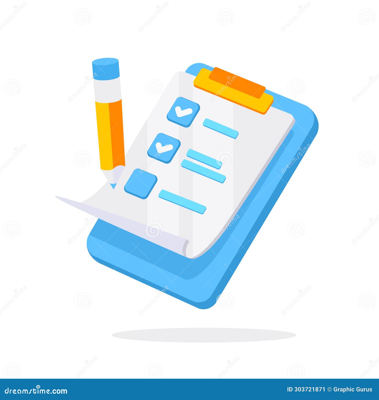 Survey And Questionnaire Vector Icon Set. Included The Icons As ...