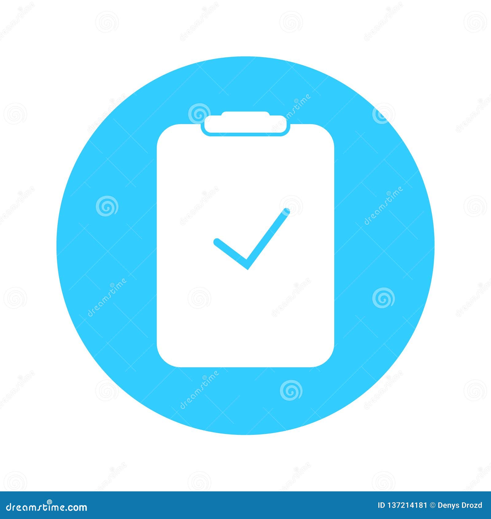 Clipboard Checklist Vector Icon Iilustration Stock Vector ... Clipboard Checklist Vector Icon Iilustration Stock Vector ...