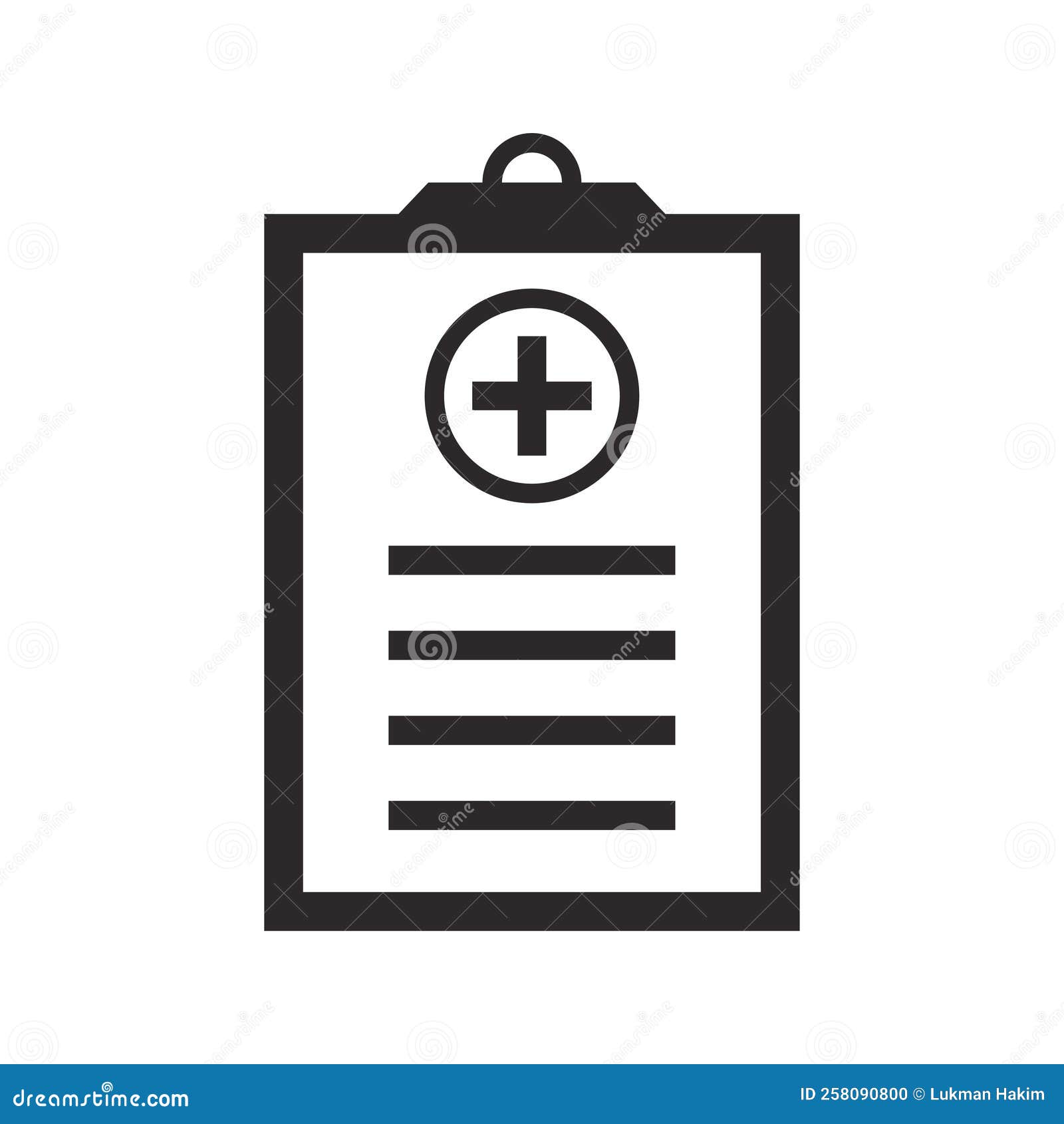 Clipboard, Document, Checklist Icon Vector Stock Illustration ...
