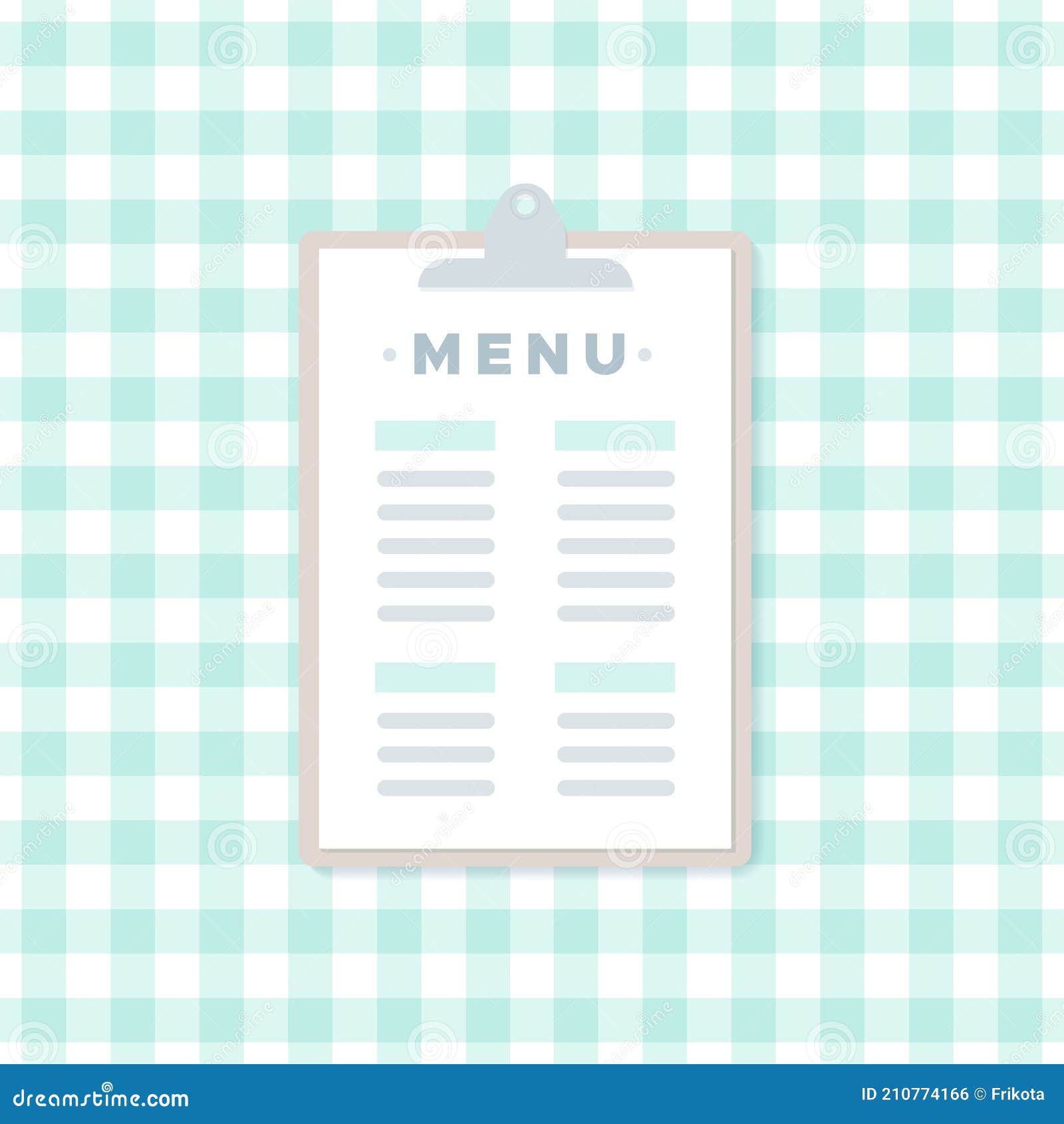 Turquoise Checkered Background With Wide Stripe For Text. Geometric ...