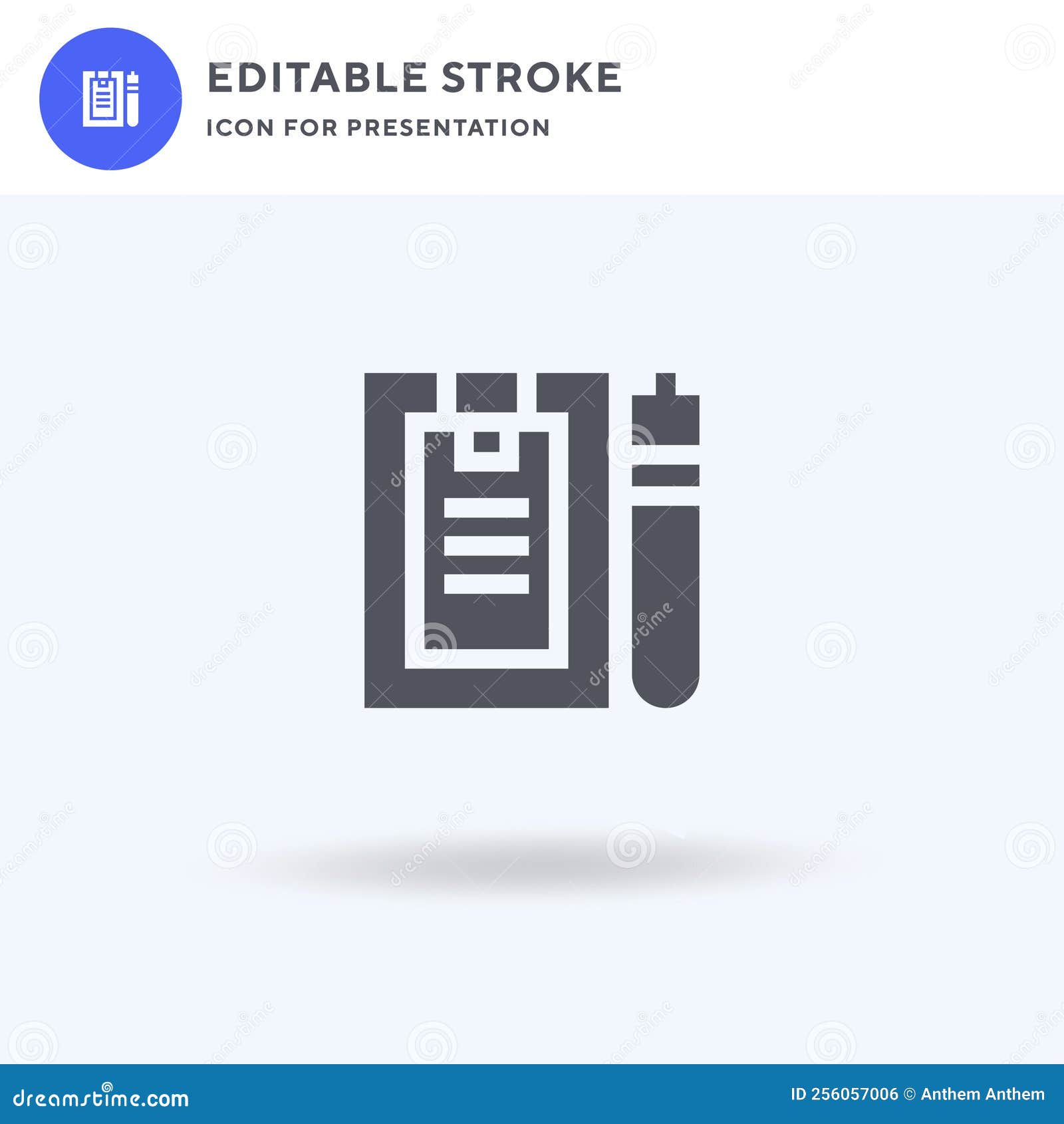 Clipboard Icon Vector, Filled Flat Sign, Solid Pictogram Isolated on ...