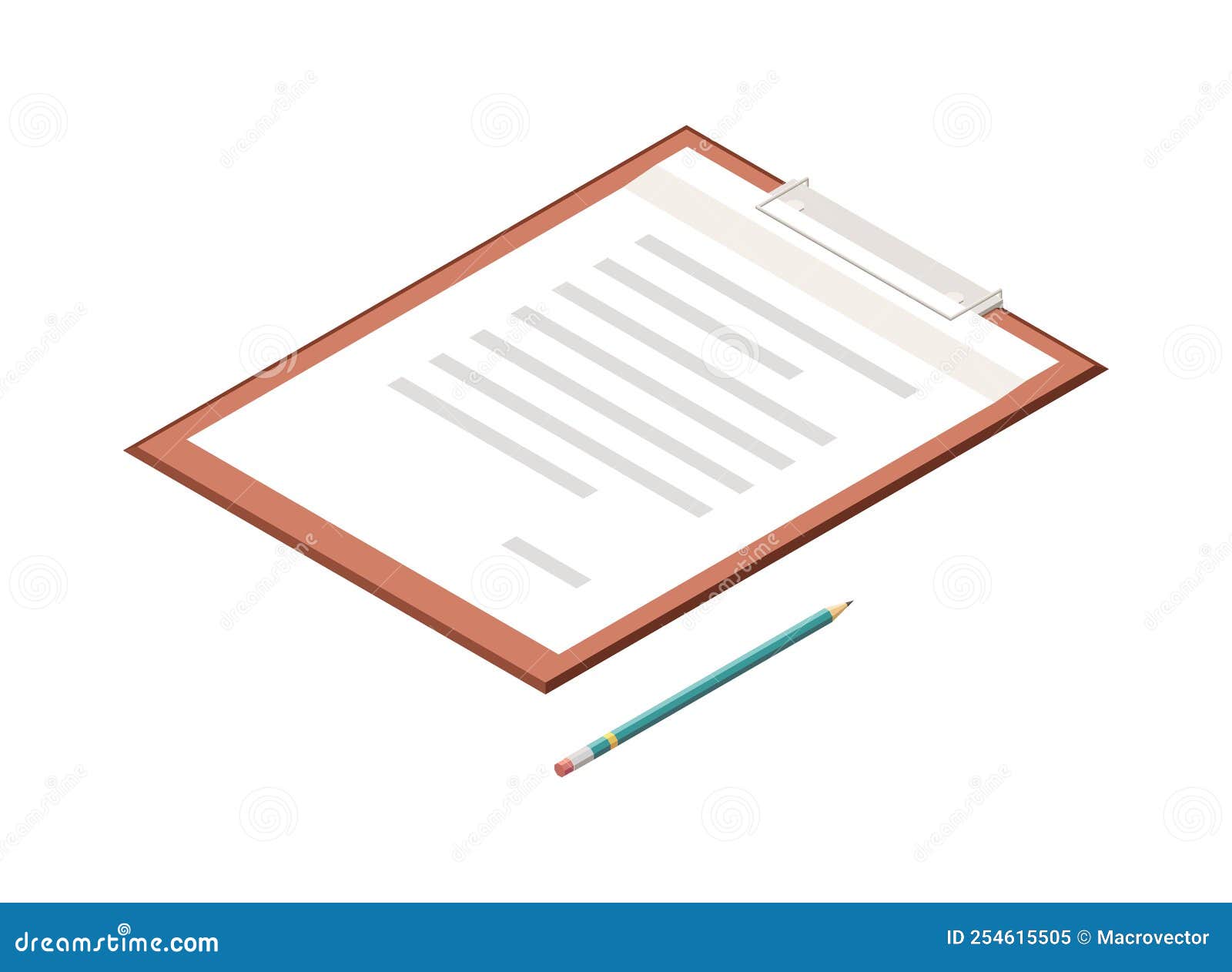 Clipboard Isometric Illustration Stock Illustration - Illustration of ... Clipboard Isometric Illustration Stock Illustration - Illustration of ...