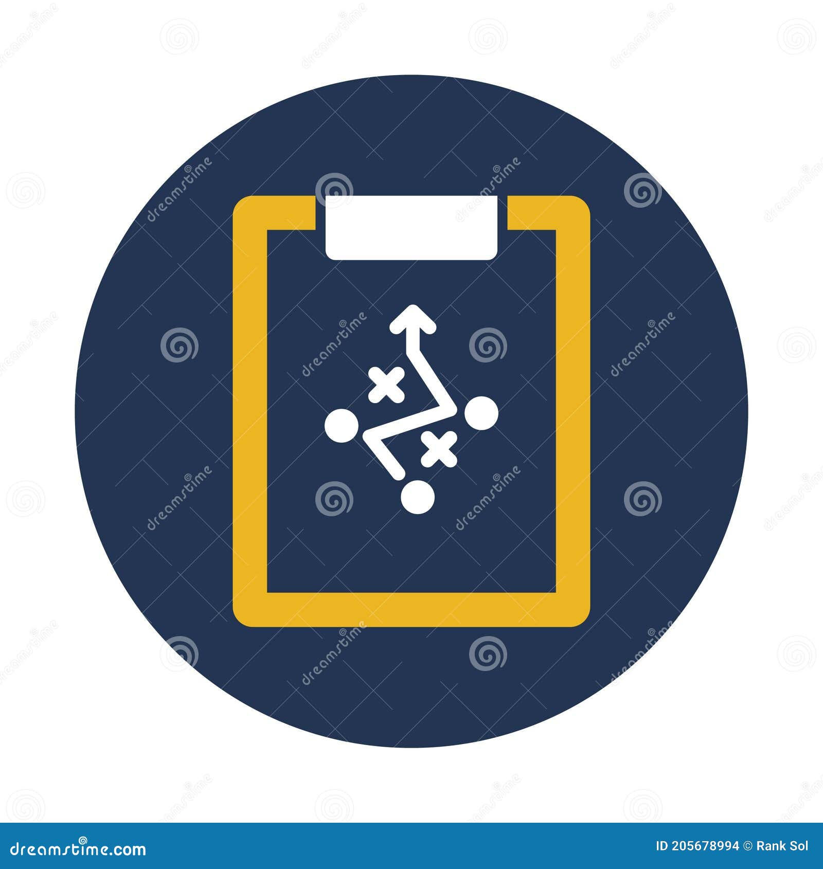 Clipboard, Plan Vector Icon Which Can Easily Modify Stock Vector ...