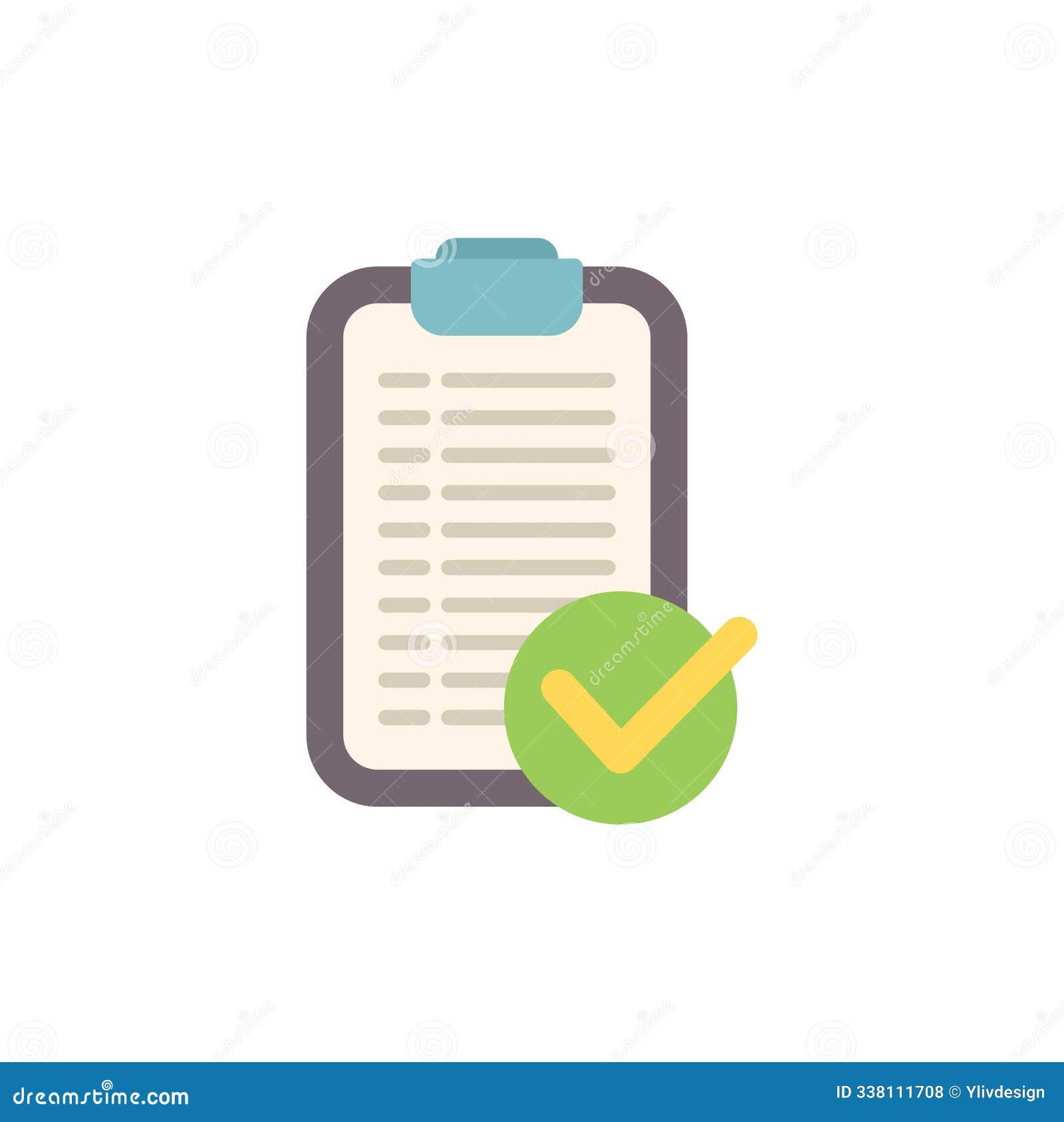 Completion Check Mark White Royalty-Free Cartoon | CartoonDealer.com ...