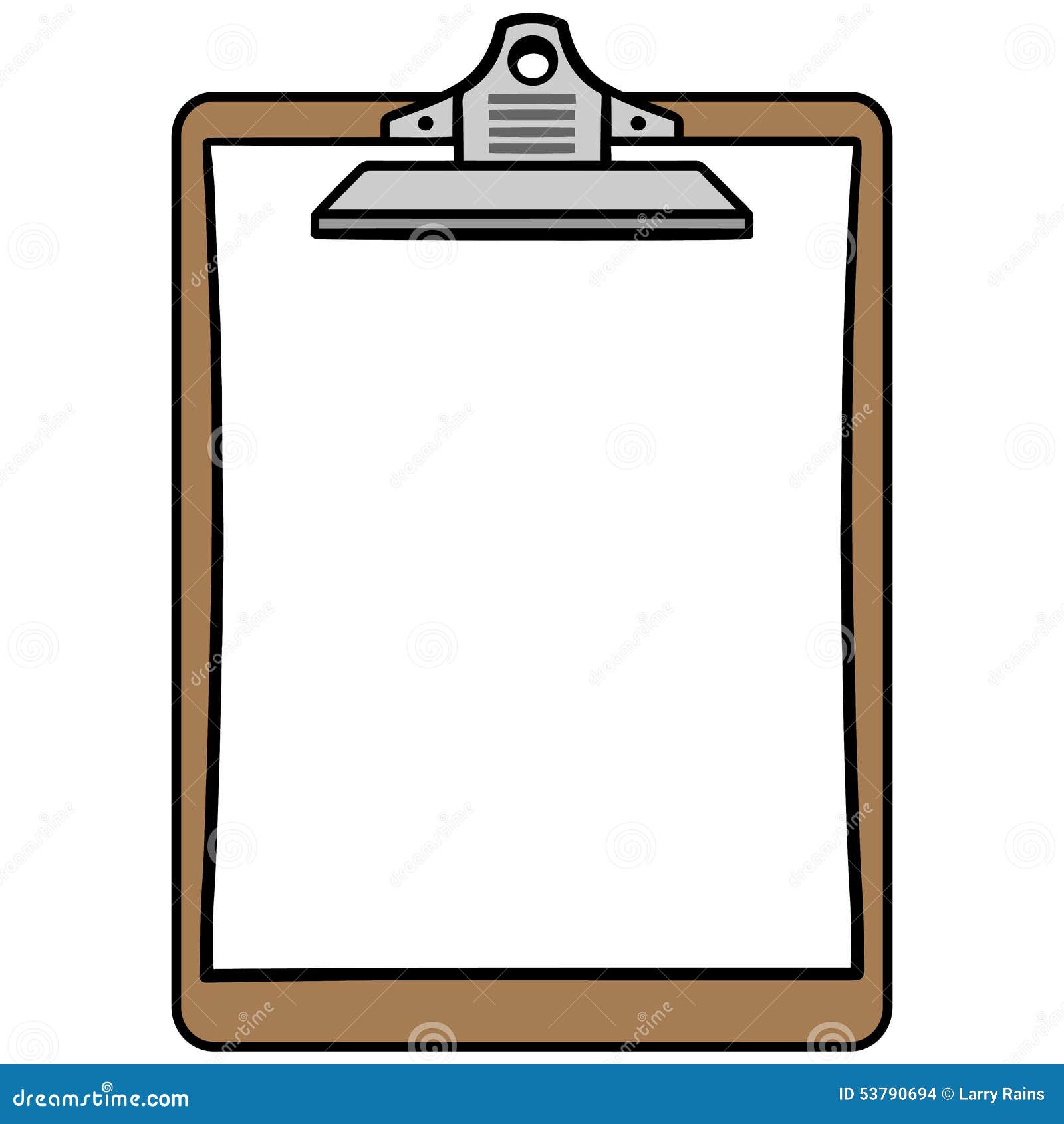 Clipboard Symbol stock vector. Illustration of vector - 53790694