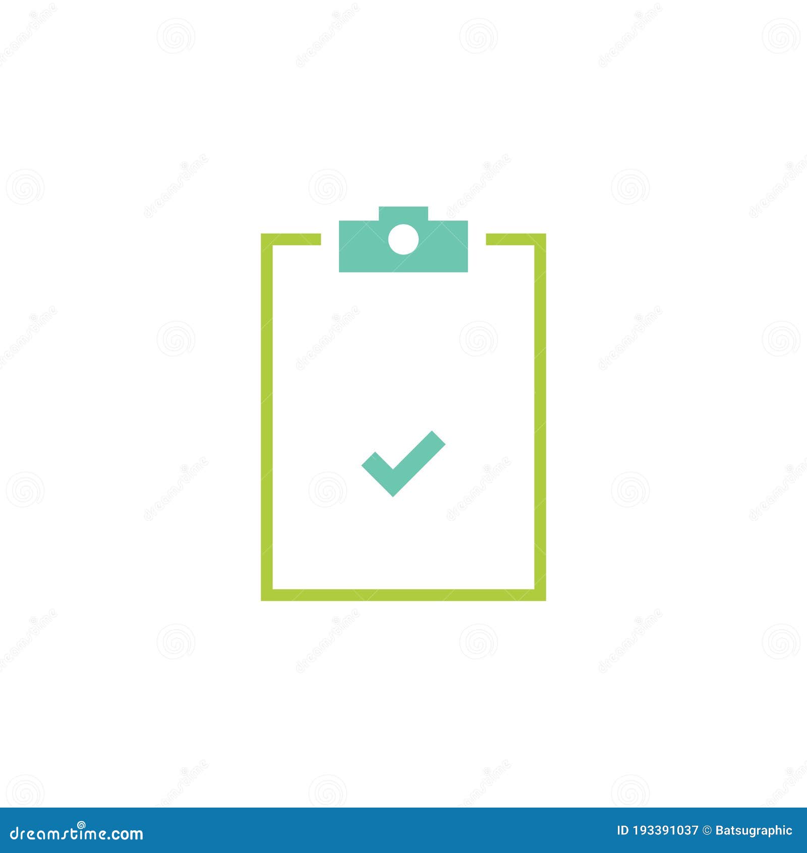 Clipboard Vector Icon Logo Design Stock Vector - Illustration of board ...