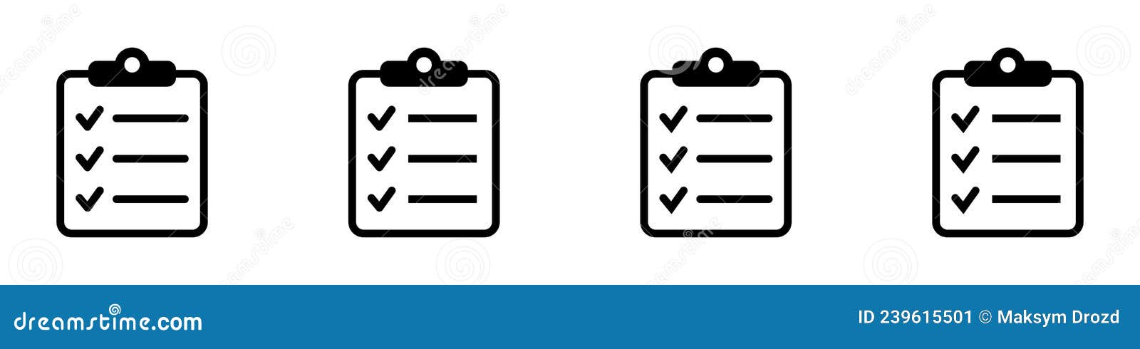Clipboard Vector Icon. Task Checklist Icon. Task Completed. Signed Icon ...